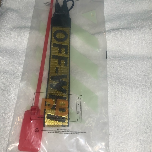 Off-White | Other | New Off White Industrial Keychain W Zip Tie | Poshmark